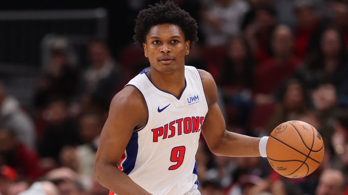 Pistons' Ausar Thompson closing in on return to court eight months ...