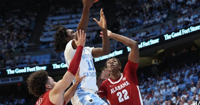Jackson and Powell Forcing Their Way onto the Court for North Carolina ...
