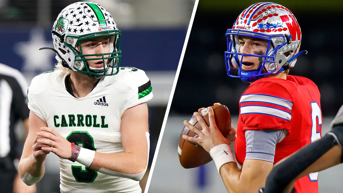 Inside the legendary Quinn Ewers vs. Cade Klubnik Texas high school QB battle ahead of the CFP ...