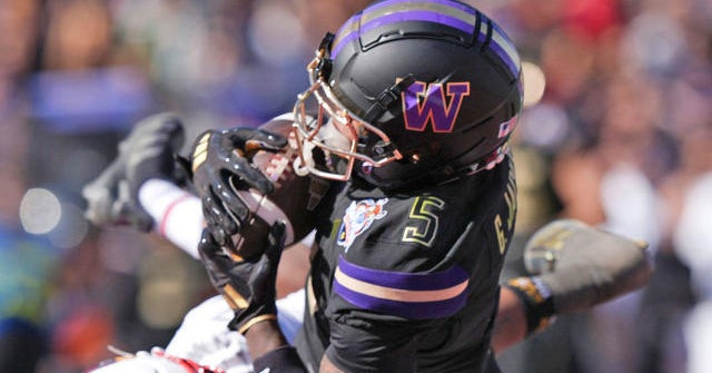 That's a hat trick for Washington WR: Giles Jackson scores again vs ...