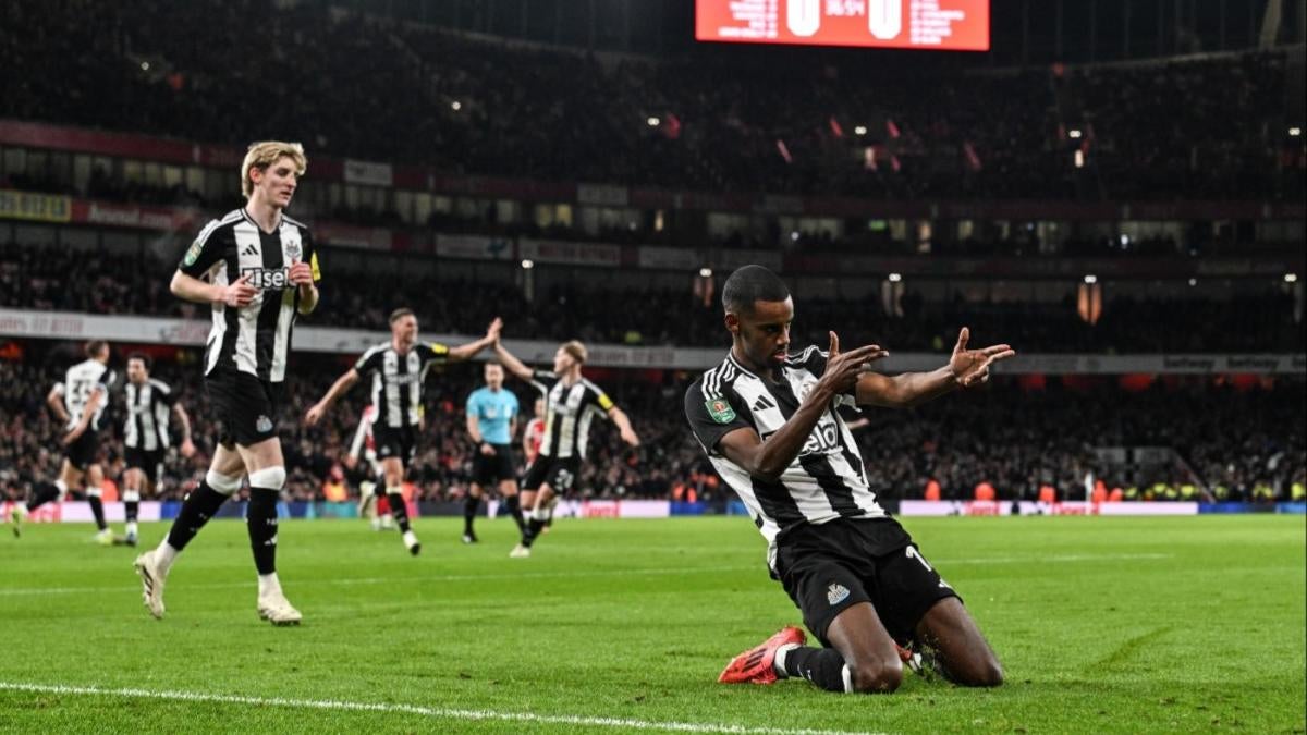 Newcastle United stun Arsenal, win 2-0 in first leg of EFL Cup ...