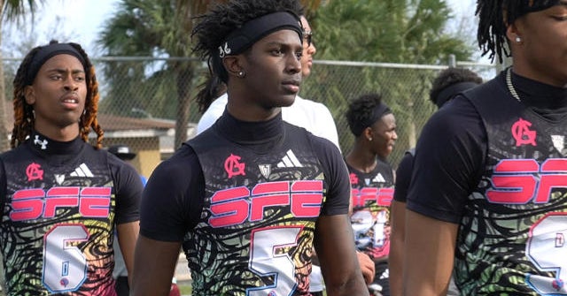2026 CB Jaydin Broadnax at Battle Miami 7v7 Tournament - 247Sports