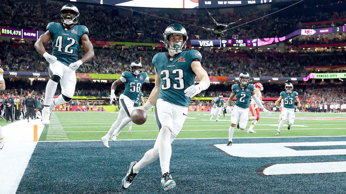 Eagles win 2025 Super Bowl: Cooper DeJean reacts to 'crazy' first career interception on his ...