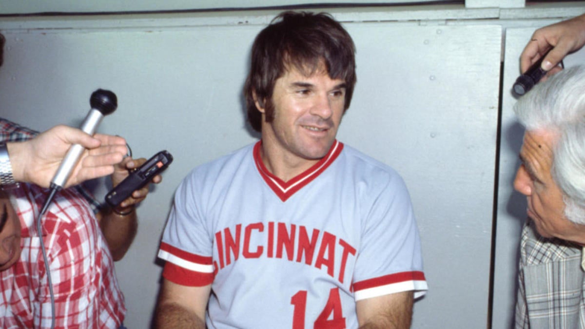 LOOK: Reds honoring Pete Rose with No. 14 patch on their uniforms for ...