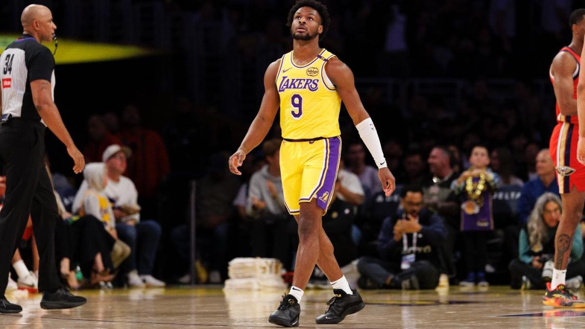 Lakers' Bronny James says criticism fuels him 'a little bit' and he's ...