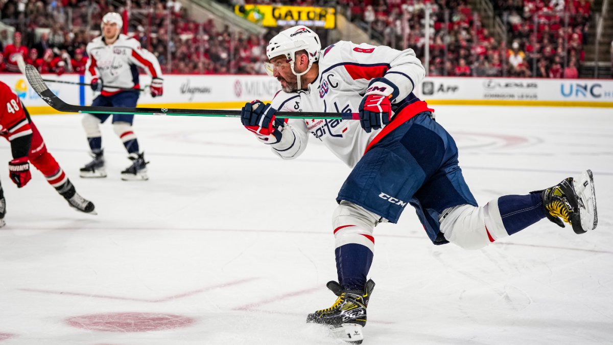 Alex Ovechkin goals tracker: Capitals star three away from breaking ...