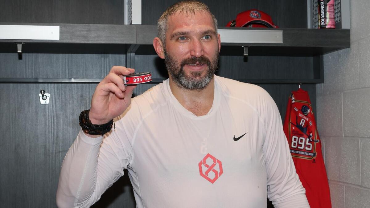 Everything Alex Ovechkin said after breaking Wayne Gretzky's record ...