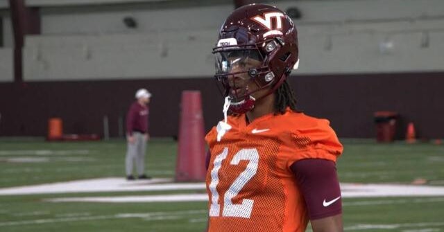 Pop Watson gives an update on Virginia Tech freshmen QBs Kelden Ryan ...