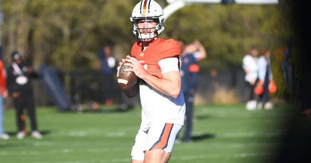 QB Jackson Arnold talks transition from Oklahoma to Auburn, spring ...