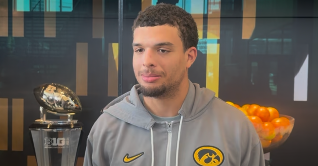 Iowa Football Spring Ball Availability: LB Jaden Harrell - 247Sports