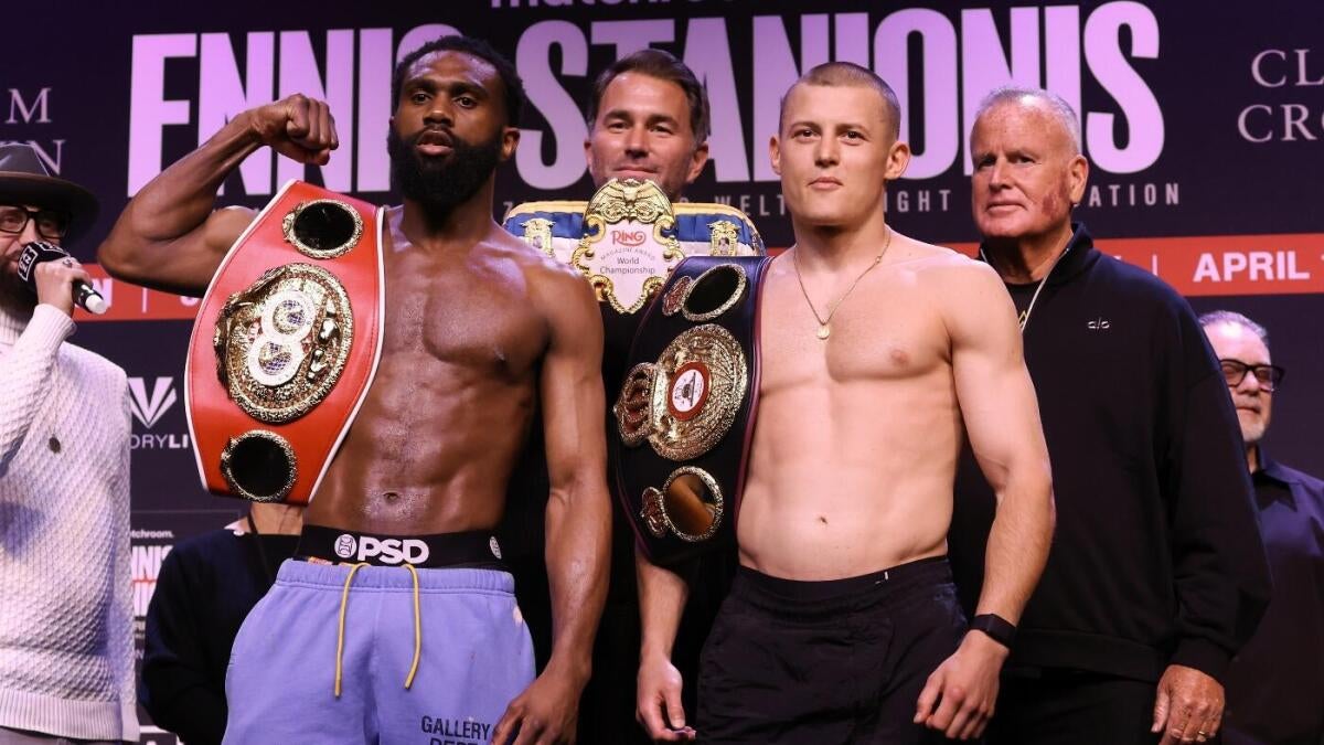 Jaron Ennis vs. Eimantas Stanionis odds, betting line: April 12 fight ...