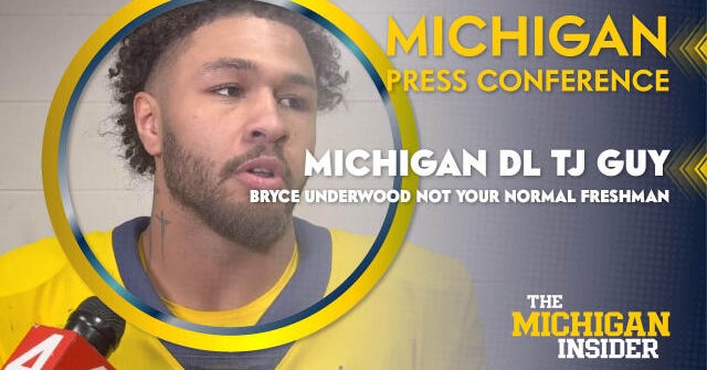 Michigan DL TJ Guy - Bryce Underwood Not Your Normal Freshman - 247Sports