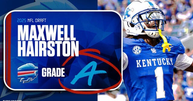 2025 NFL Draft Grades: Bills Select Maxwell Hairston No. 30 - 247Sports