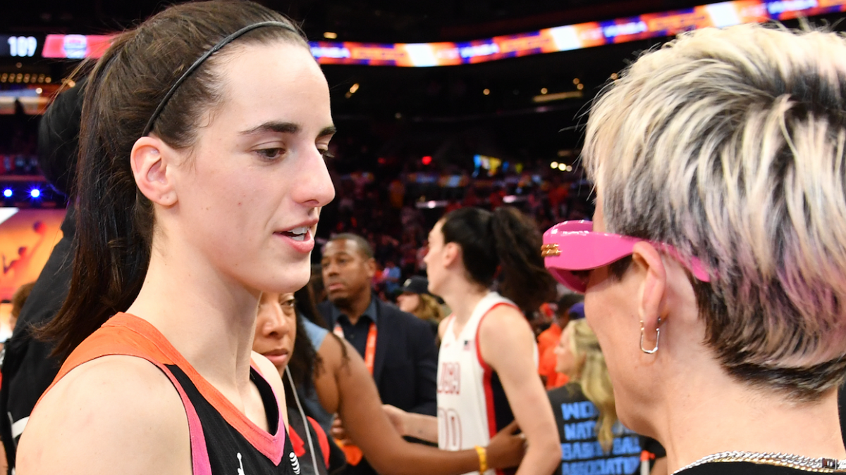 World Cup star Megan Rapinoe issues warning for Caitlin Clark, Fever about officiating ...