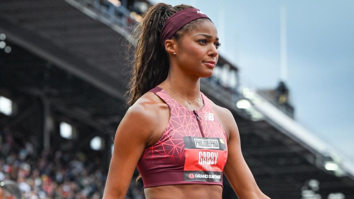 Bettor who harassed Olympic gold medalist Gabby Thomas at track meet ...