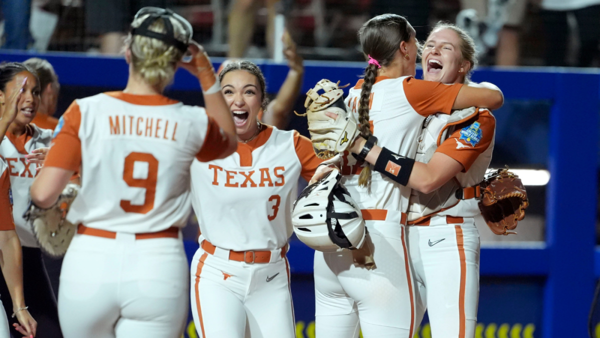 Women's College World Series: Texas wins controversial Game 1 with go ...