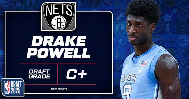 Drake Powell Selected No. 22 Overall by Nets | 2025 NBA Draft Grades ...