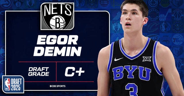 Egor Demin Selected No. 8 Overall by Nets | 2025 NBA Draft Grades and ...
