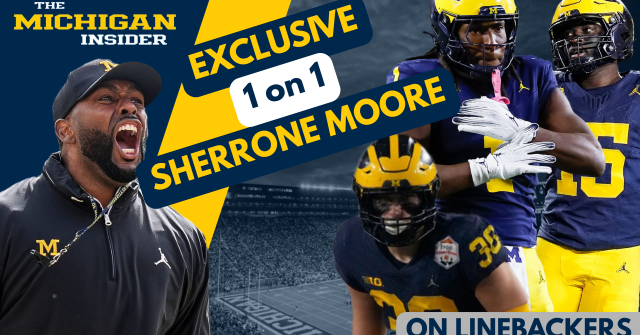 TMI - Sherrone Moore Talks About Linebacker Depth and The Growth of the ...