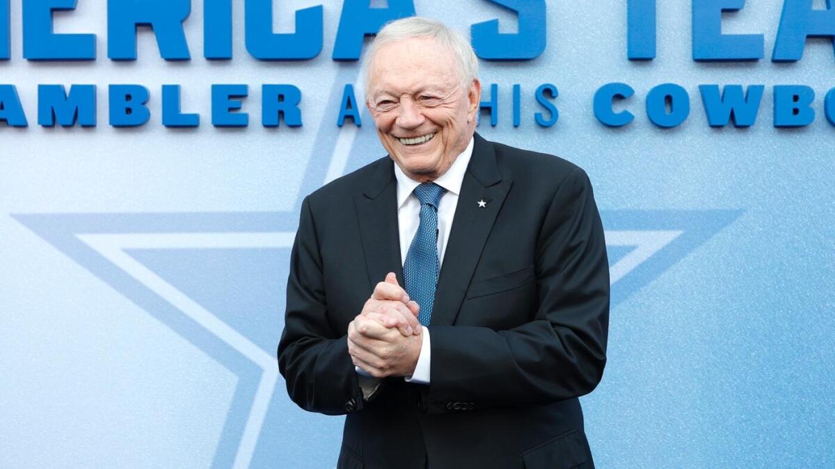 Cowboys' Jerry Jones reveals he survived stage 4 cancer battle over 10 ...