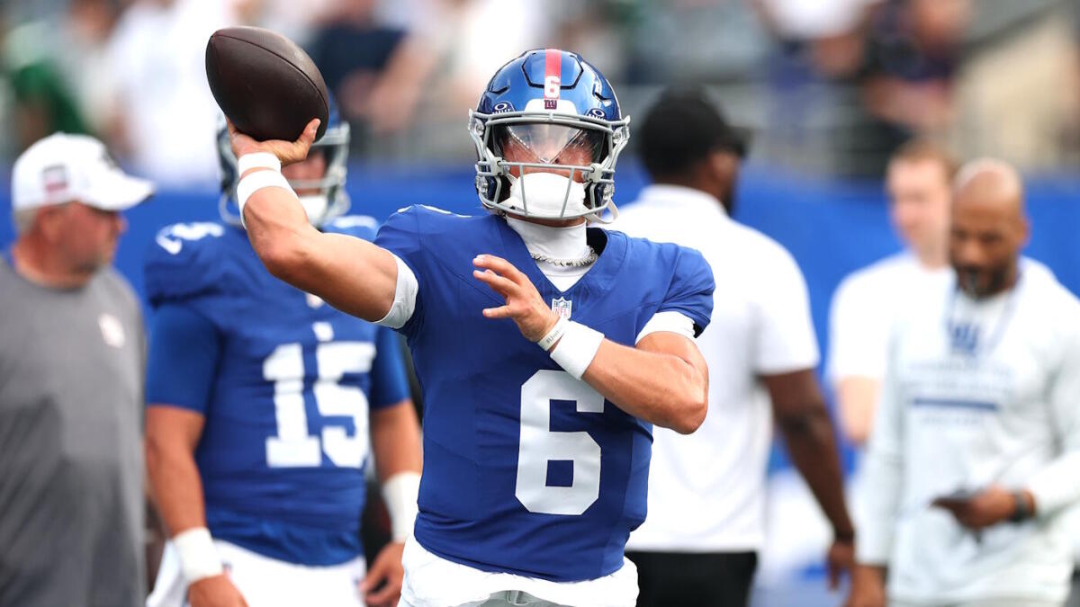 Jaxson Dart listed as QB2 on Giants' depth chart, Brian Daboll mum on ...