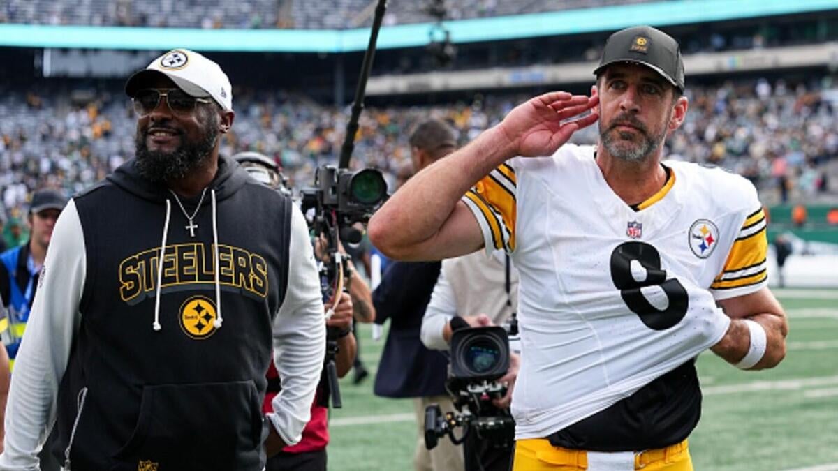 Aaron Rodgers sounds off after leading Steelers to a win over Jets ...