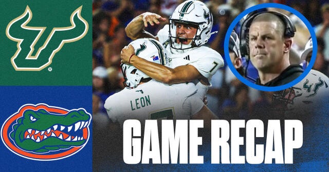 USF Stuns No. 13 Florida at the Swamp - 247Sports