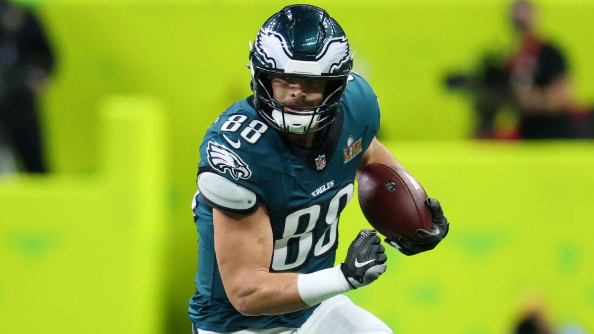 Dallas Goedert injury update: Eagles TE ruled out for Week 2 matchup vs ...
