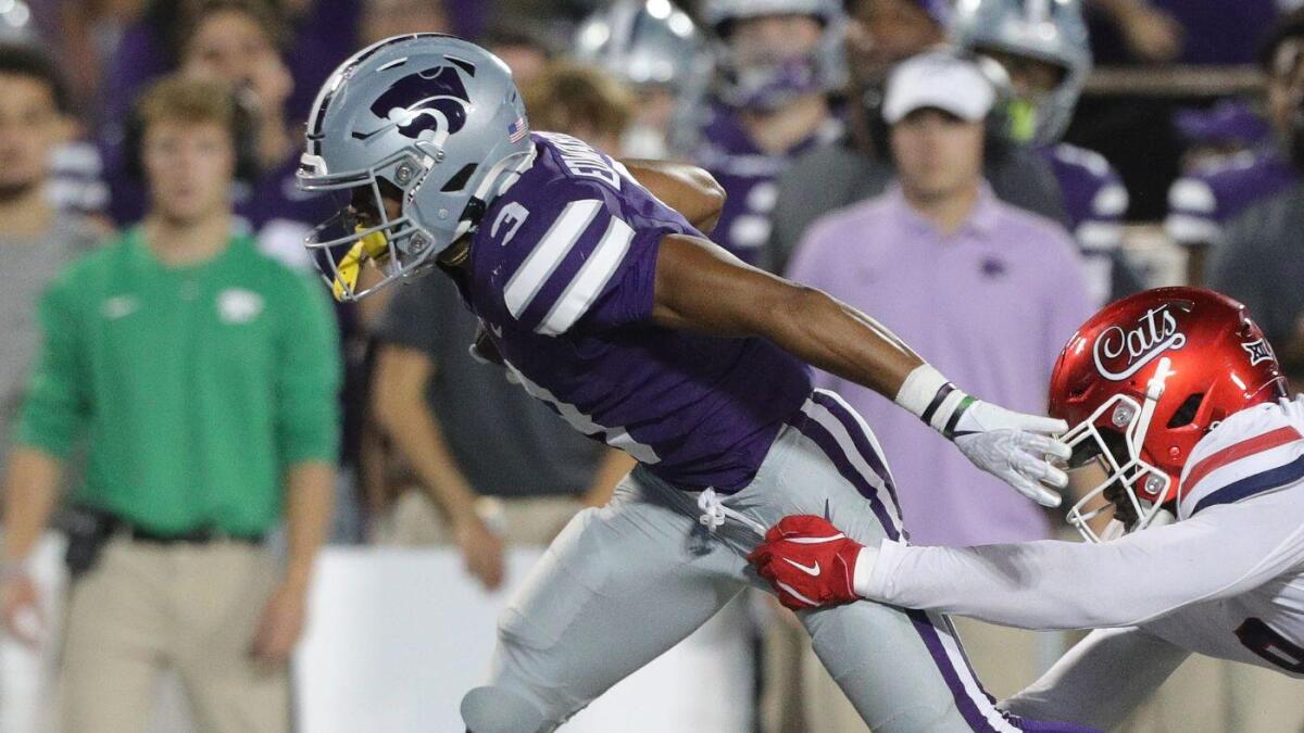 Dylan Edwards injury update: Kansas State RB cleared to play vs ...