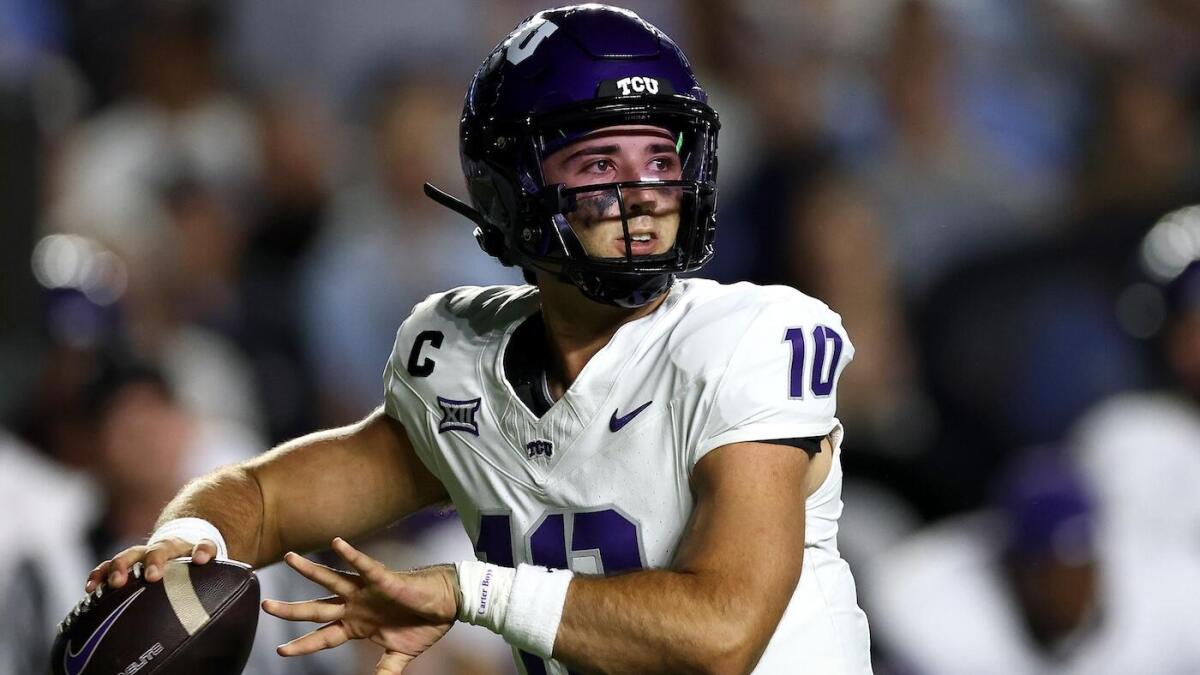 Josh Hoover: TCU QB Shines as a Top Contender in College Football - BVM ...