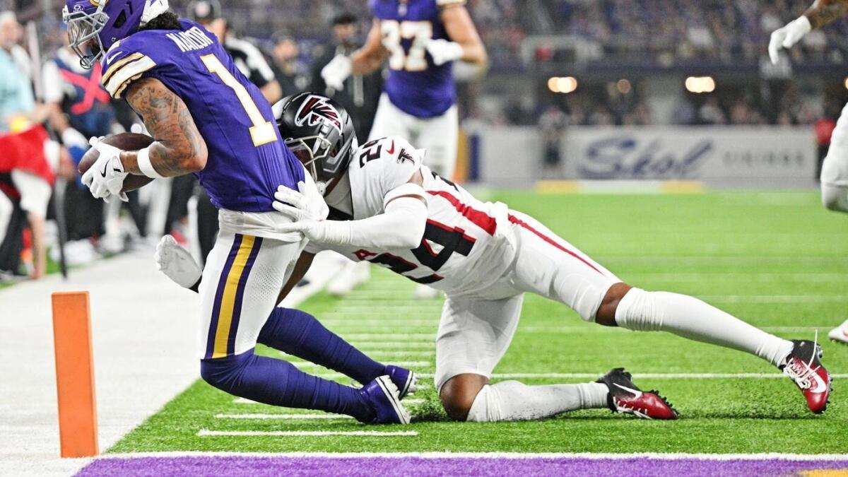 A.J. Terrell Jr. injury: Falcons star CB labeled as week-to-week due to ...