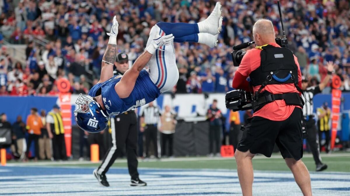 Backflips, bruising runs and big-play ability: Why Giants RB Cam ...