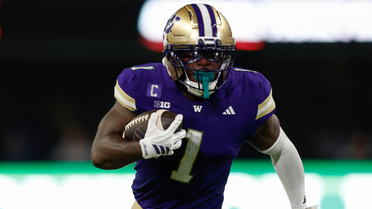 Meet Jonah Coleman: Washington's TD machine set to face toughest test ...