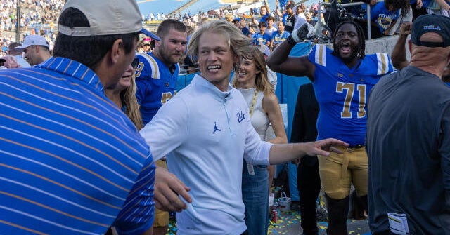 SIMPLY AWESOME: Check out Rick Neuheisel's reaction to his son helping ...