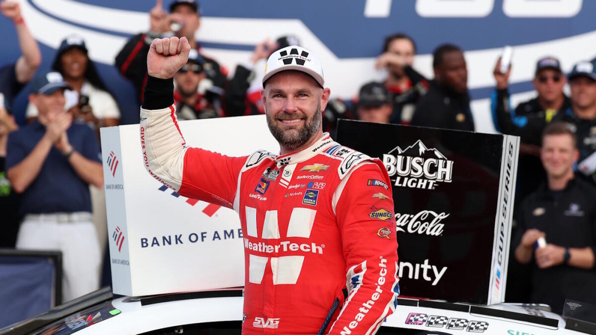 NASCAR playoffs at Charlotte Roval results: Shane van Gisbergen ...