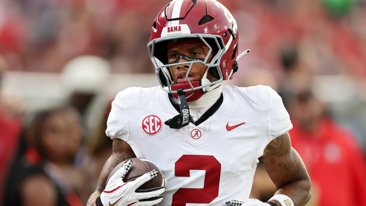Alabama coach Kalen DeBoer cites injury for star WR Ryan Williams being ...