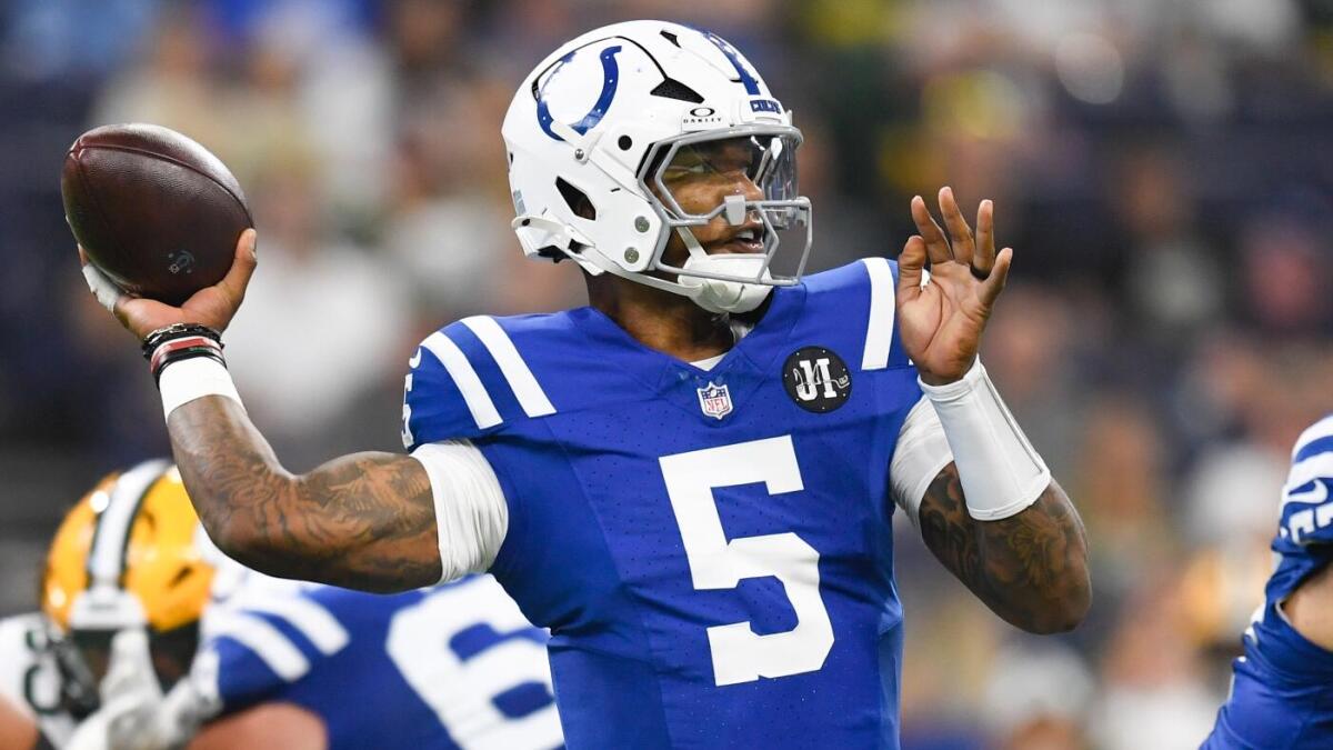 Anthony Richardson injury update: Colts QB (fractured orbital bone ...
