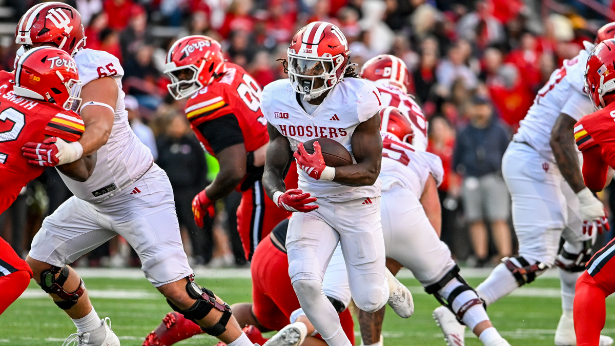 Indiana routs Maryland: No. 2 Hoosiers ride punishing run game to 9-0 ...