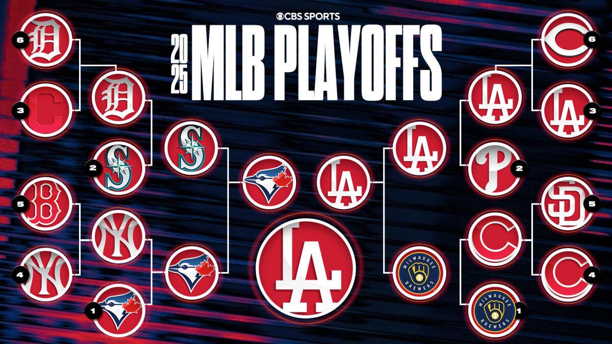 MLB playoffs 2025: Postseason bracket, schedule and results - CBS Sports