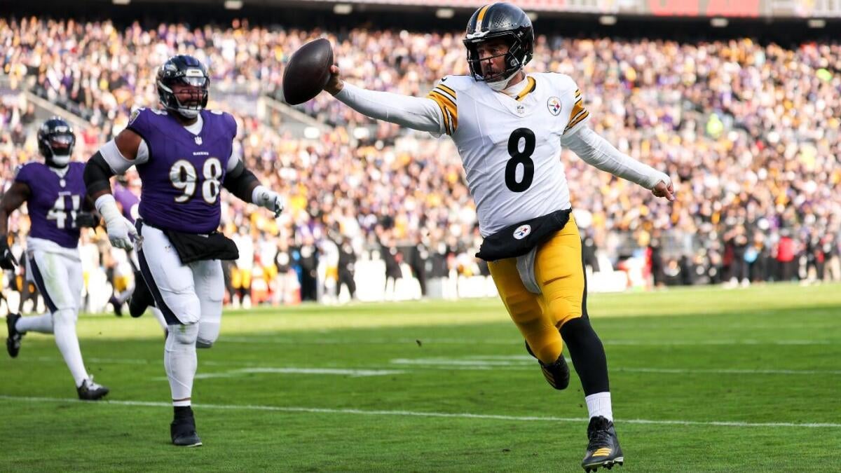 Steelers survive Ravens 27-22 after overturned TD to take AFC North ...