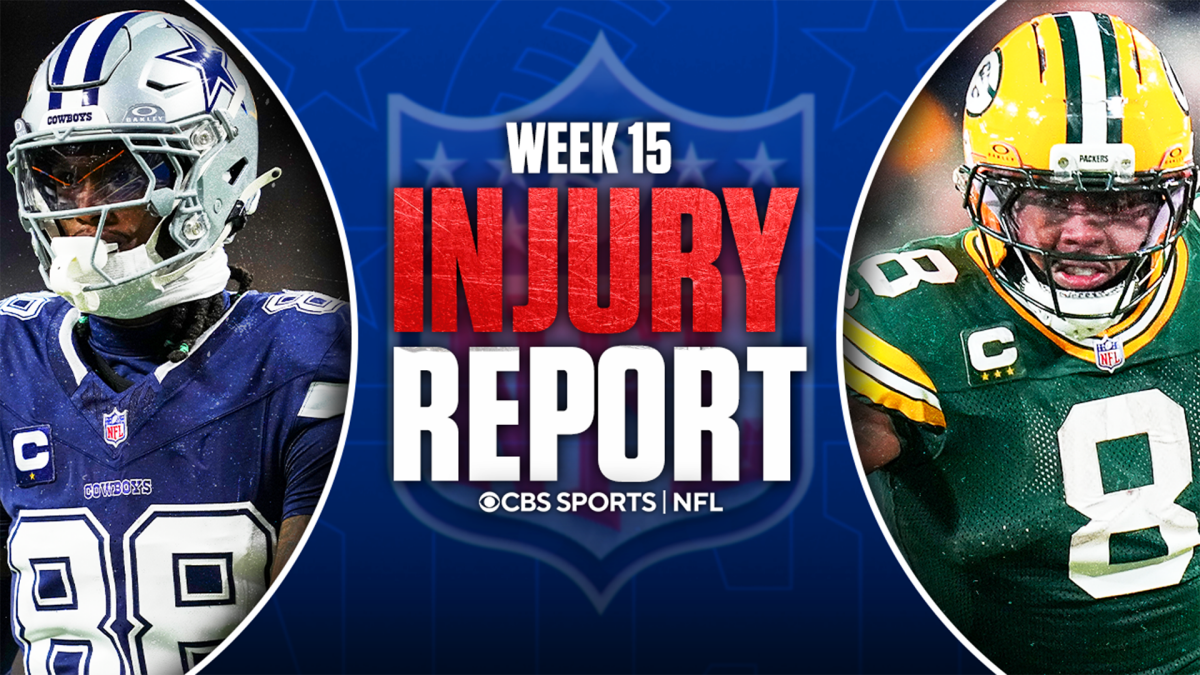 NFL Week 15 Injury Report - CBS Sports