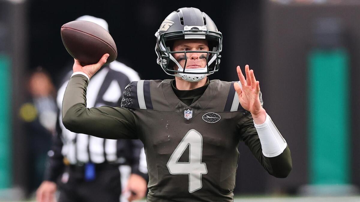 Jets turning to undrafted rookie Brady Cook at QB vs. Jaguars in Week ...