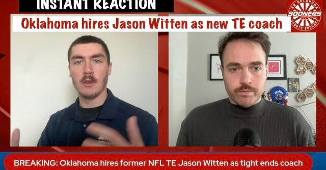 INSTANT REACTION: Oklahoma hires former NFL TE Jason Witten as new ...