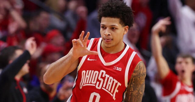 BUCKEYE ON FIRE! John Mobley Jr. scores 18 first-half points, including ...