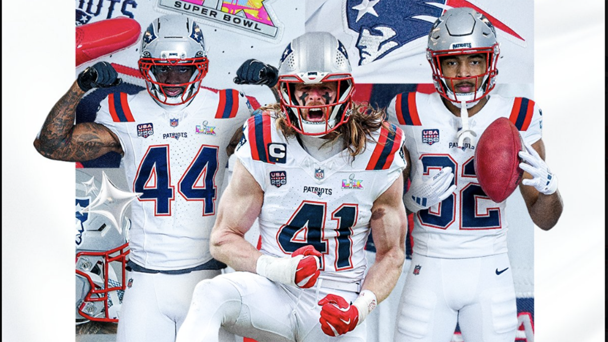 2026 Super Bowl Uniforms Unveiled: Patriots' New Look, Seahawks' NAVY ...