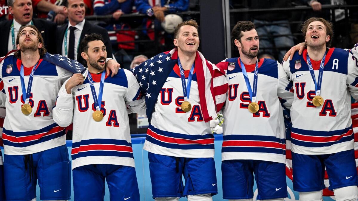 Team USA wins men's hockey gold: Scores, standings at 2026 Winter ...