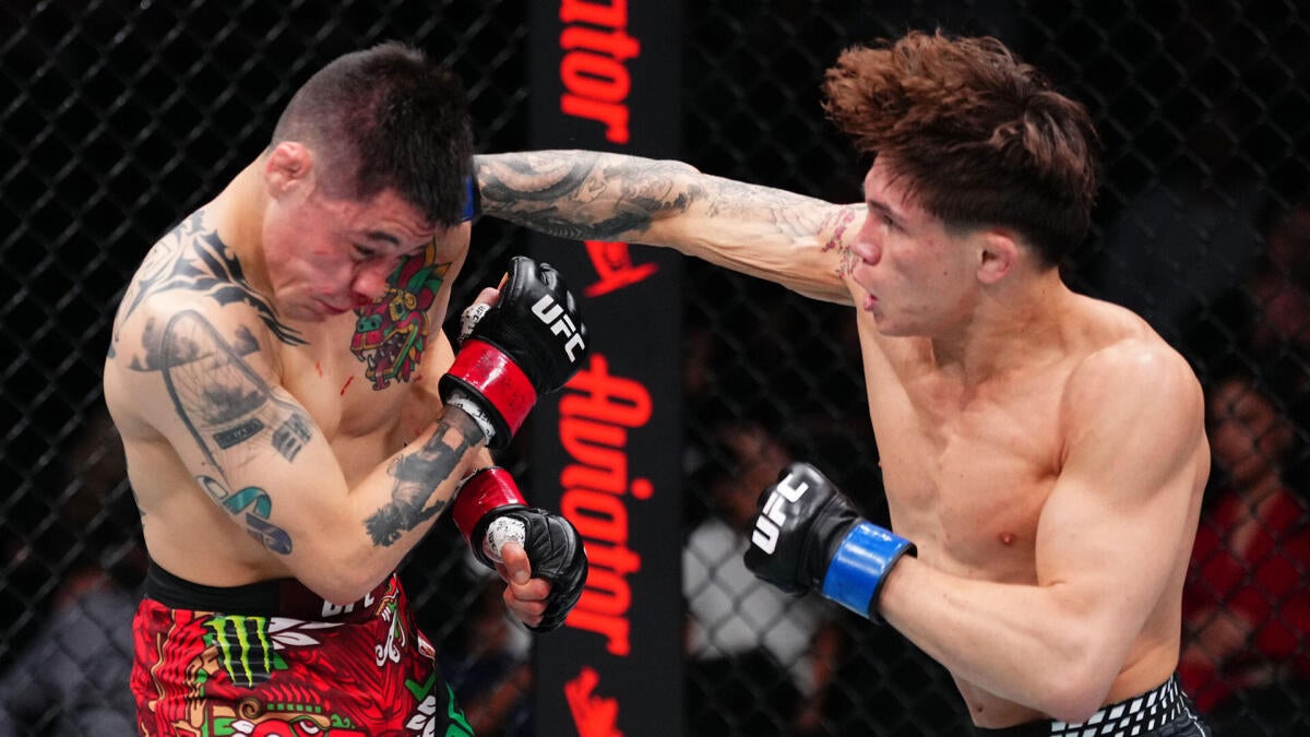 UFC Fight Night results, highlights: Lone'er Kavanagh upsets Brandon ...