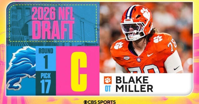 2026 NFL Draft Grades: Bears Select Blake Miller No. 17 - 247Sports
